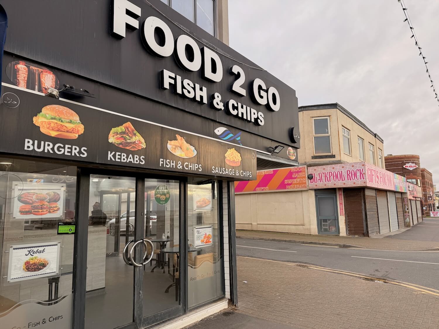Food 2 Go Fish & Chips – Blackpool Web