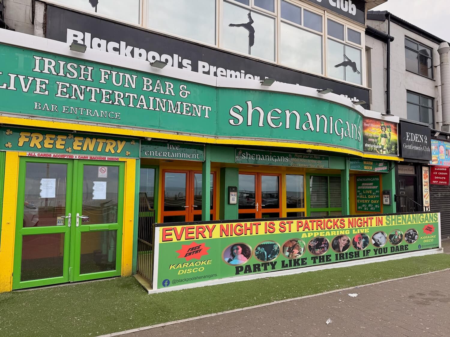 Shenanigans – Blackpool Web