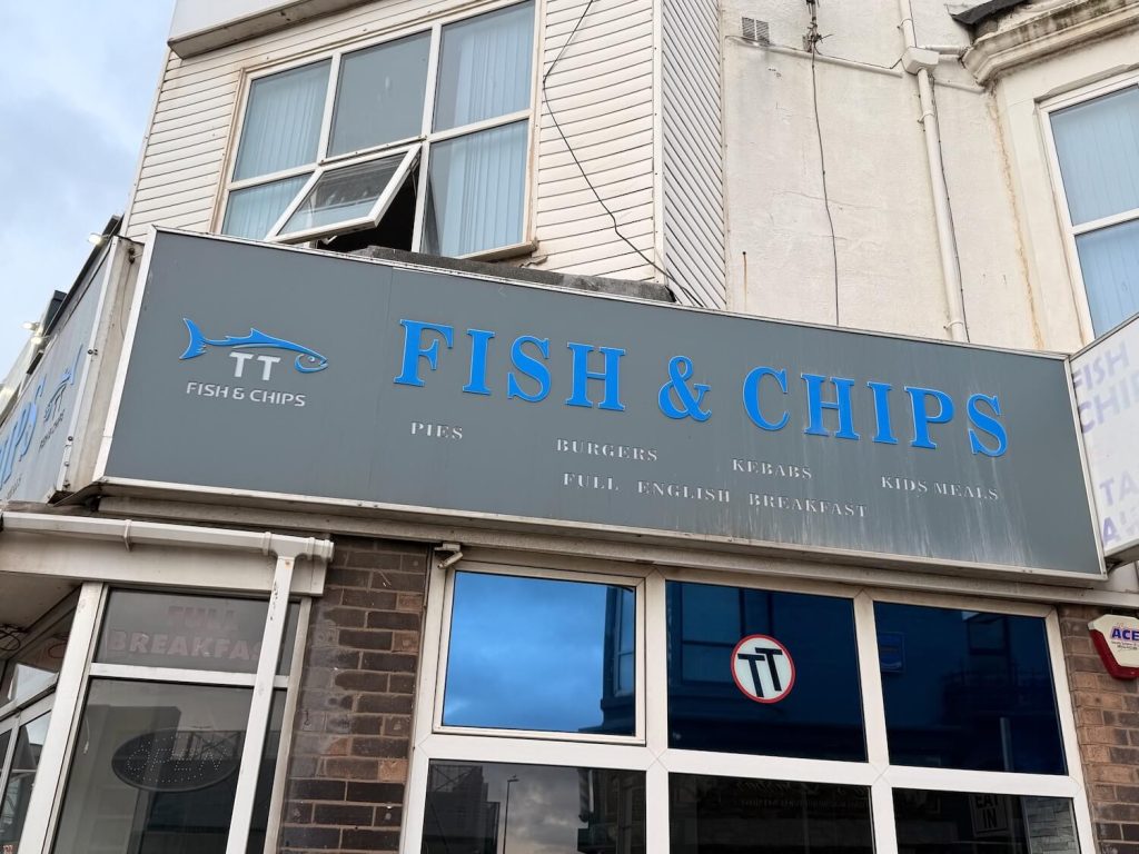 TT Fish & Chips – Blackpool Web