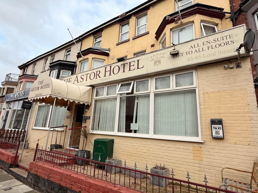 The Astor Hotel – Blackpool Web