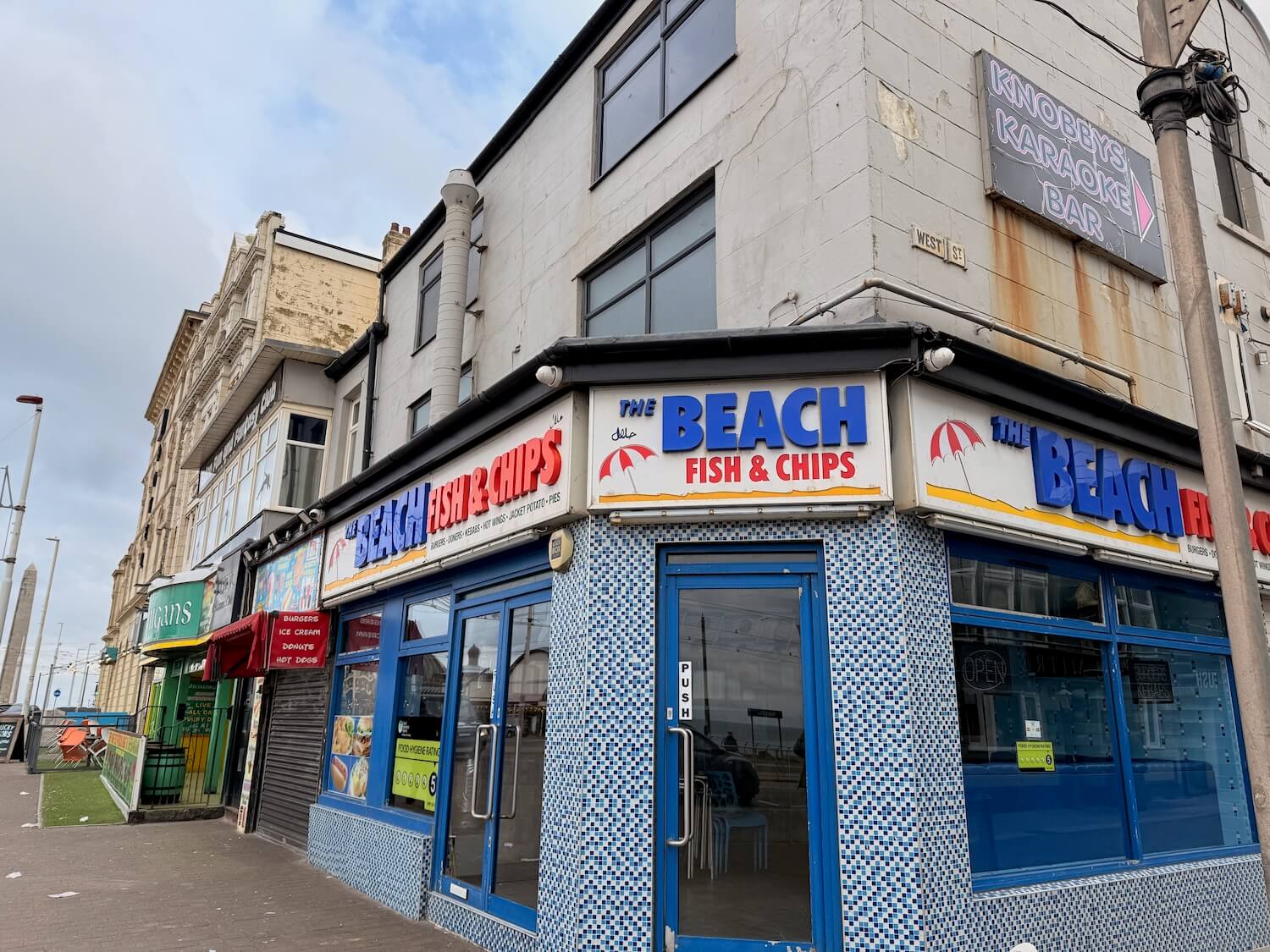 The Beach Fish And Chips – Blackpool Web
